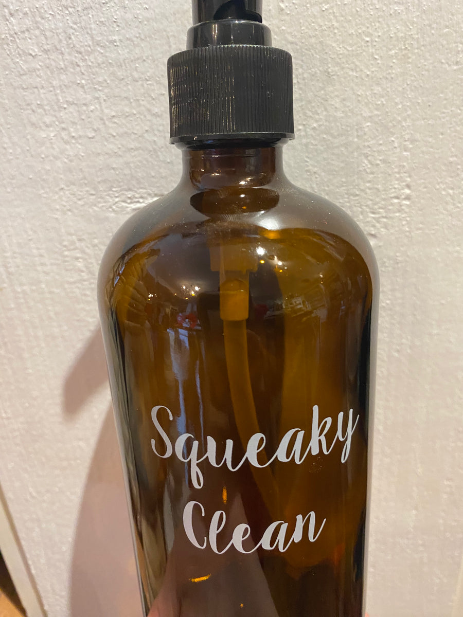 Squeaky clean soap bottle – The Mercantile on Hutchinson
